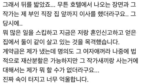 보배드림 예비 신부 제주도 웨딩스냅 작가 불륜 충격적인 사건 내용 지식의정석 New