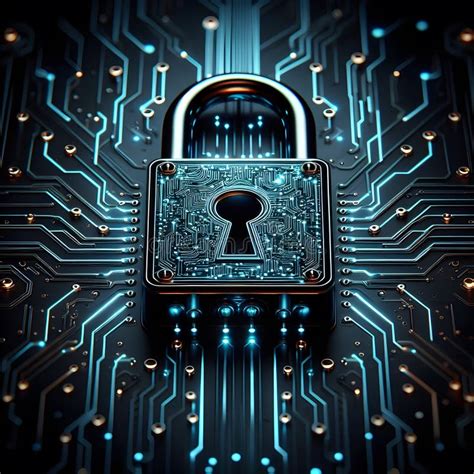 Digital Code Safe Password Lock Concept Security Of Network And Data