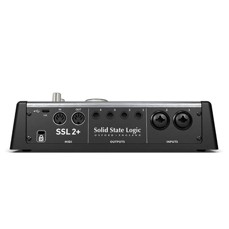 Solid State Logic Ssl2 Mkii 2 X 4 Usb C Audio Interface Music Bliss