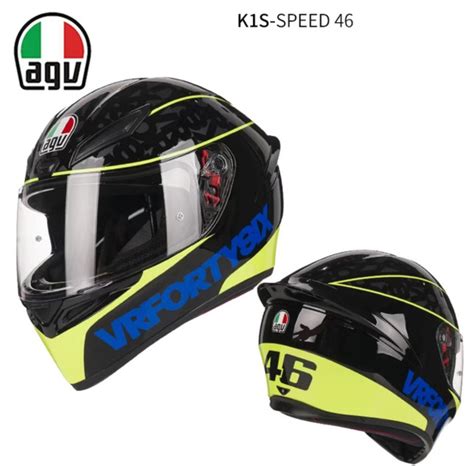 AGV Мотошлем, цвет: черный, темно-синий, размер: XL купить на OZON по ...