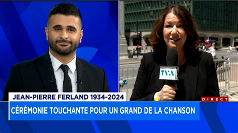 Les moments marquants des funérailles nationales de Jean Pierre Ferland