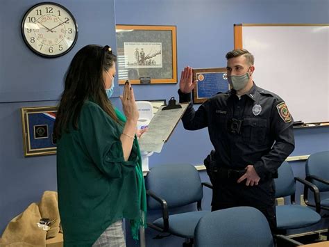 Redding Police Welcome New Officer Weston Ct Patch