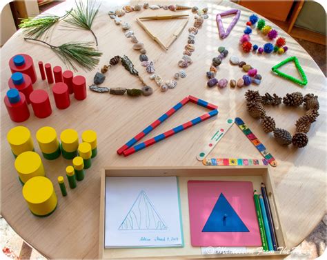 Montessori Metal Insets Triangle Montessori From The Heart