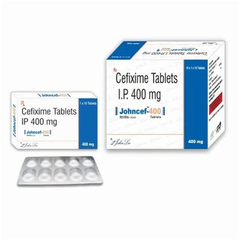JOHNCEF 400 MG Packaging Size 10X10 At Rs 200 Stripe In Faridabad