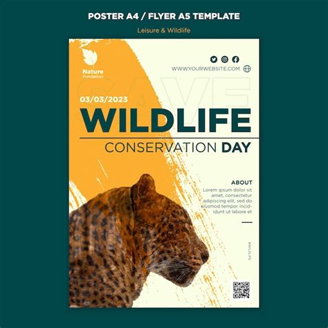 Wildlife Conservation Poster Images Free Download On Freepik