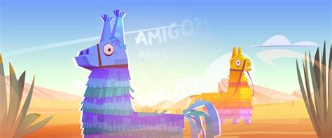 선인장 모래 바위가 있는 사막 풍경에서 멕시코 피나타 당나귀 아미고 Viva Mexico 또는 Cinco De Mayo
