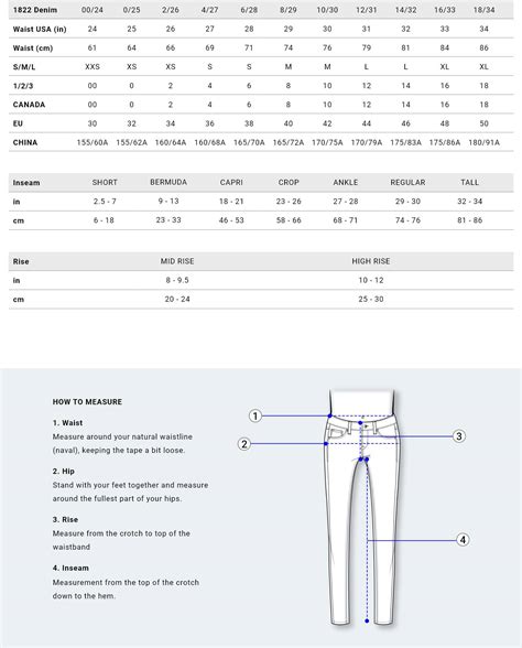 A Brand Jeans Size Chart Pin By Regina Murad On Bandf