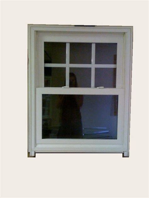 Thermal Break White Aluminum Double Hung Window With Insect 58 Off