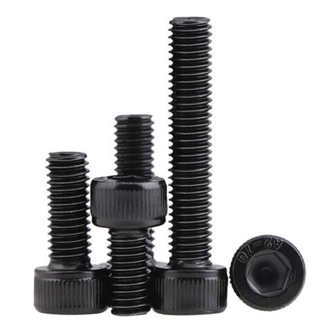 M3 M4 M5 Black A2 304 Stainless Steel Allen Bolts Socket Cap Screws Hex