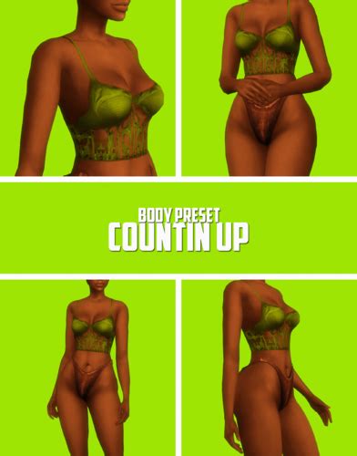Female And Male Body Presets Body Parts Loverslab