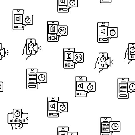 Ephemeral Content Vector Seamless Pattern 10144370 Vector Art At Vecteezy