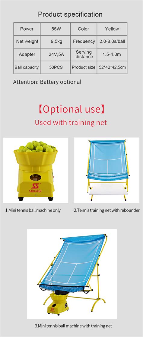 Best Mini Tennis Training Device T2021c Price And Training Siboasi