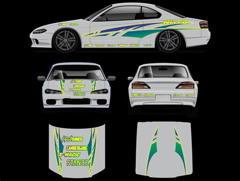 Scale RC Drift Livery Kit Tribal Livery Etsy Canada