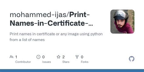 GitHub Mohammed Ijas Print Names In Certificate Using Python Print