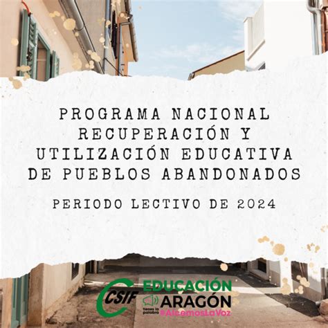 CSIF Convocatoria De Ayudas Para Participar En El Programa Nacional