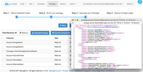 Deployment Generating Packagexml For Deploying With Ant From Eclipse