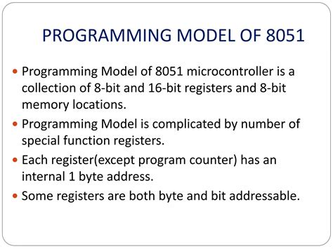8051 Microcontroller Ecepptx Computing Technology And Computing