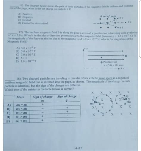 Solved The Diagram Below Shows The Path Of Three Chegg