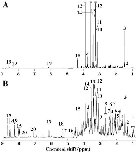 A Representative 1 Dimensional 500 Mhz 1 H Nmr Spectrum Of Adductor