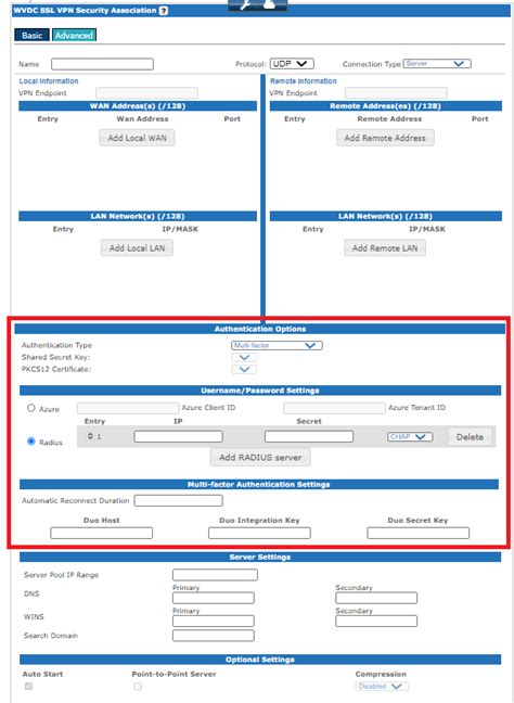 External User Credential Management And Multi Factor Authentication For Ssl Vpns Ecessa Support