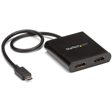 Usb To Hdmi And Vga Adapter 4k 1080p Usb Type A Dual Monitor Multiport