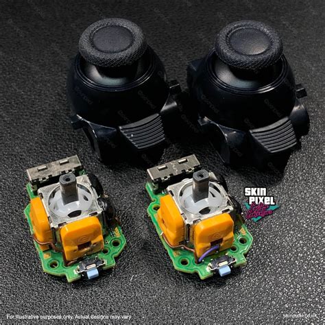 Hall Effect Upgraded Analog Stick Modules Ps5 Dualsense Edge Skin Pixel
