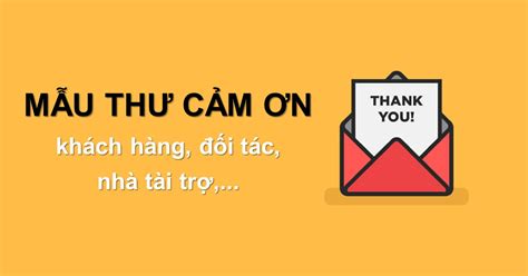 Trân Trọng Cảm ơn Mẫu Thư Cảm ơn Nhà Tài Trợ Từ Thiện Vì Sự đóng Góp ý