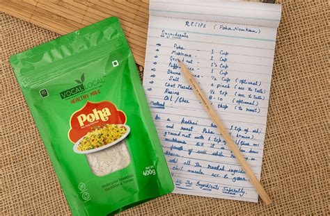 Raw Poha Packaging Design Behance
