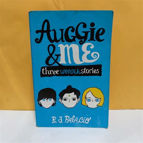 Auggie And Me By Rj Palacio Secondhand Preloved Book Shopee Philippines