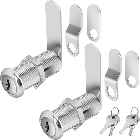 Cylinnda Cabinet Locks With Keys 1 1 2 Long Cam Locks Keyed Alike