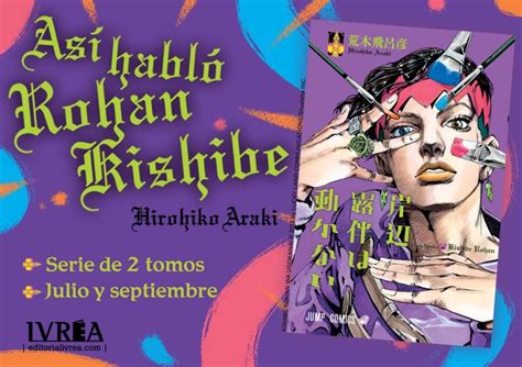 Editorial Ivrea publicará el manga Así habló Rohan Kishibe Ramen Para Dos