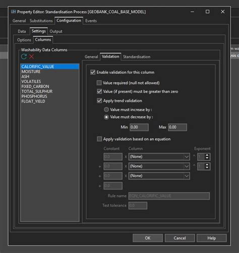 Resolving Coal Cumulative And Standardizations Calculation Validation