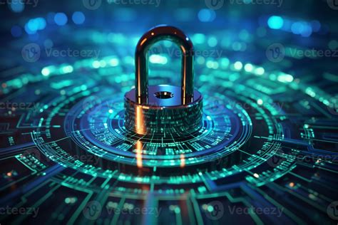 cybersecurity concept with binary code symbolism is depicted by a blue