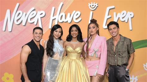 Never Have I Ever Cast Celebrate Final Season Photos
