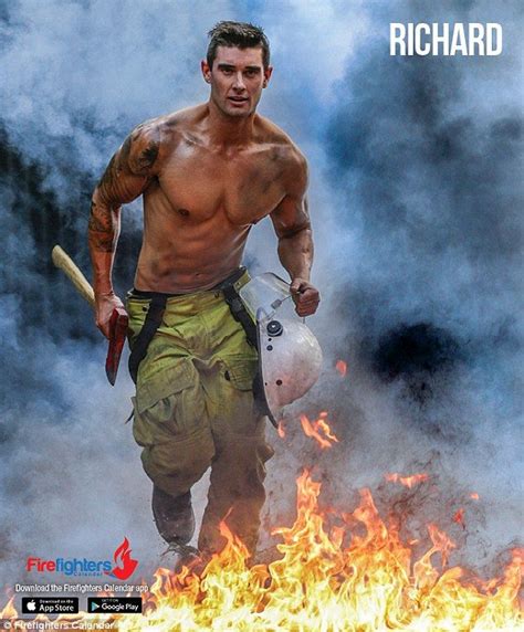 The Men From The Firefighter S Calendar Strip Off For 2017