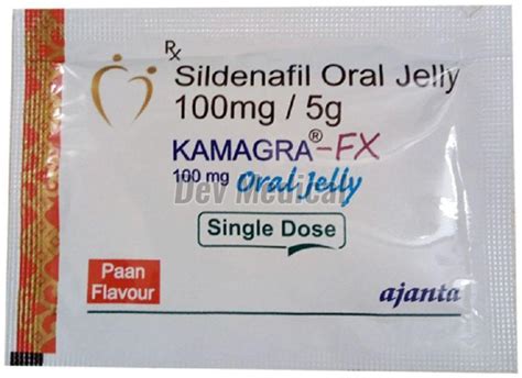 Kamagra-FX 100mg Oral jelly for Erectile Dysfunction at Rs 50 / Pack in ...