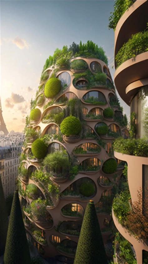 Haussmann 2 0 A Resilient Green Breathable Paris By Vincent Callebaut Architectures Artofit