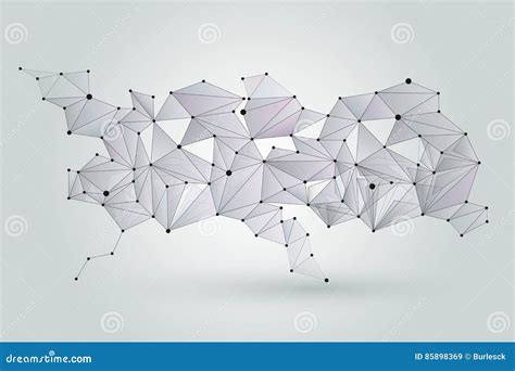 Abstract Network Background Digital Technology Cybernetic Connection