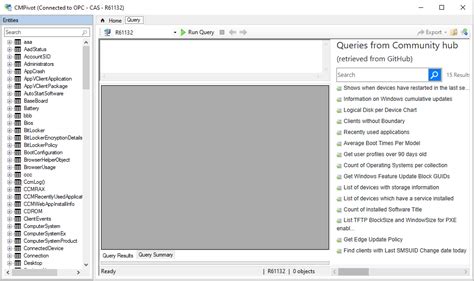 Alterações à Cmpivot Configuration Manager Microsoft Learn