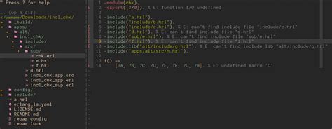 Can T Find Include File Rebar3 Questions Help Erlang