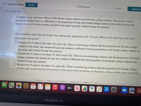 Solved Assignment Score 247 Resources Hint Check Ans