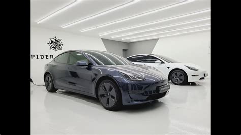 Tesla 테슬라 모델3 리프레쉬 스탠다드 화이트 And 미드나잇실버 신차검수부터 신차패키지까지 틴팅 완벽시공