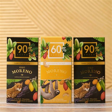 3 Pack Barras De Chocolate 2 De Cacao 90 Pepitas De MaraÑon 60