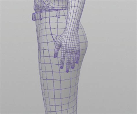 Artstation Female S Suit Game Assests Bussiness Suit Working Suit
