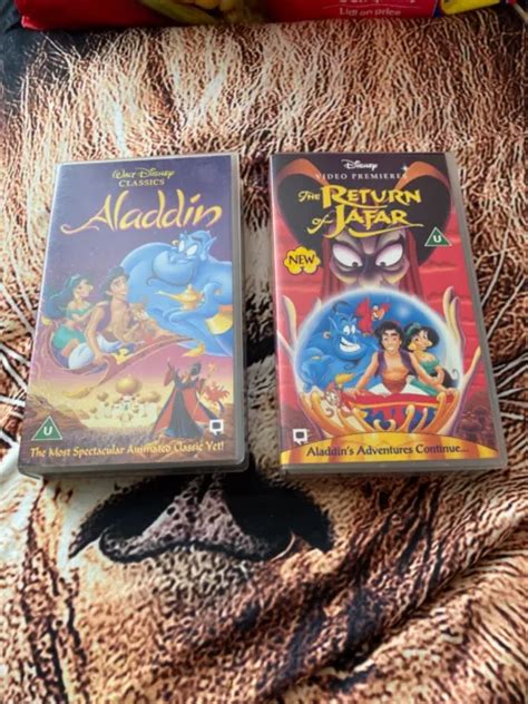 Vhs Tape Aladdin And The Return Of Jafar Walt Disney £099 Picclick Uk