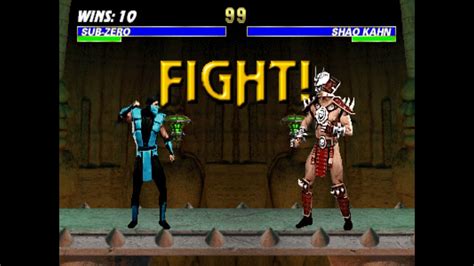 Ultimate Mortal Kombat 3 Classic Sub Zero No Damage Very Hard