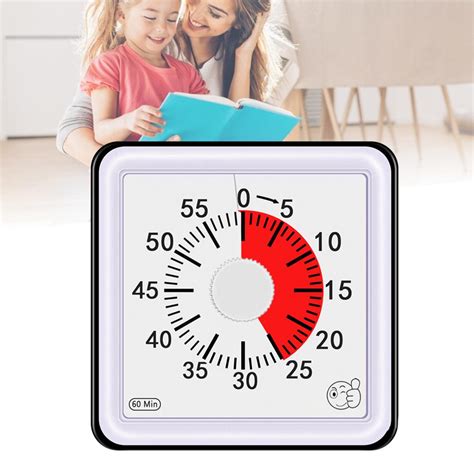 60 Minute Visual Timer Countdown Clock Time Manage Grandado