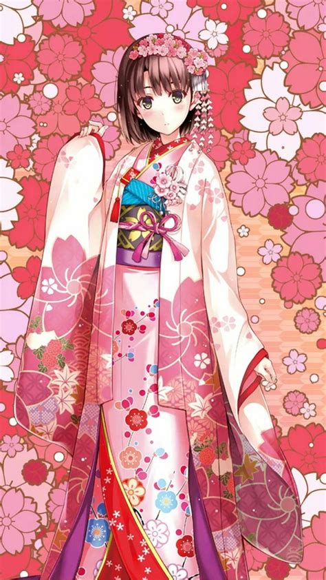 Kimono Anim Anime Girl Kimono Chica Anime Manga Manga Girl Kawaii Anime Girl Anime Art