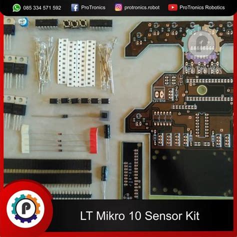 Jual Robot Line Follower Line Tracer Modul Kit Standard Lomba Kota