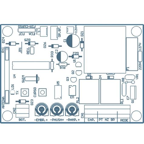 Personalizado placa Central De Comando G3 Garen Unisystem Frete grátis